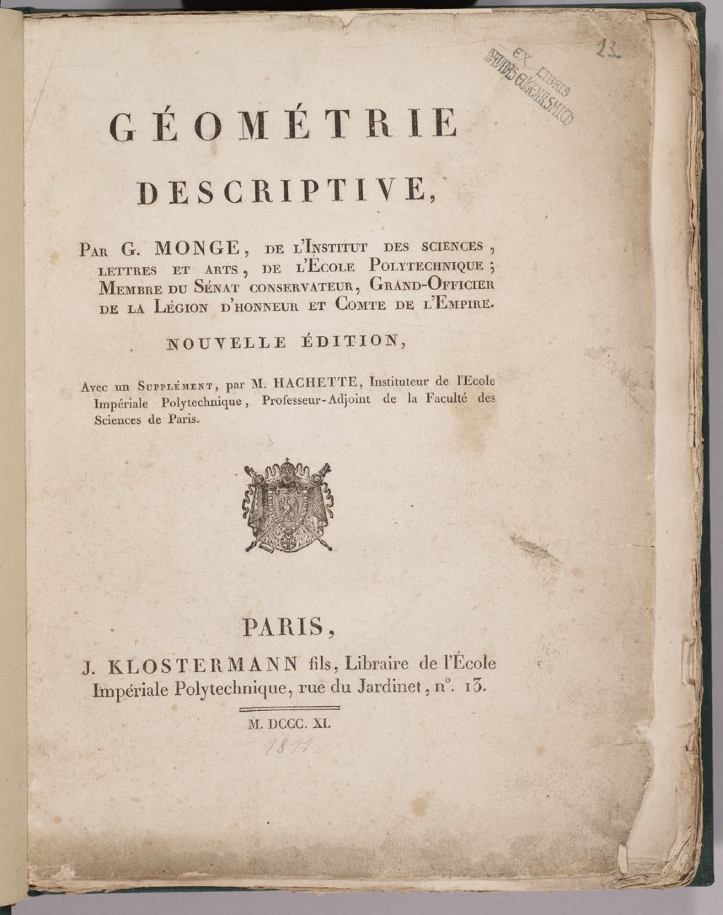 Gaspard Monge - Father Of Descriptive Geometry - Biography
